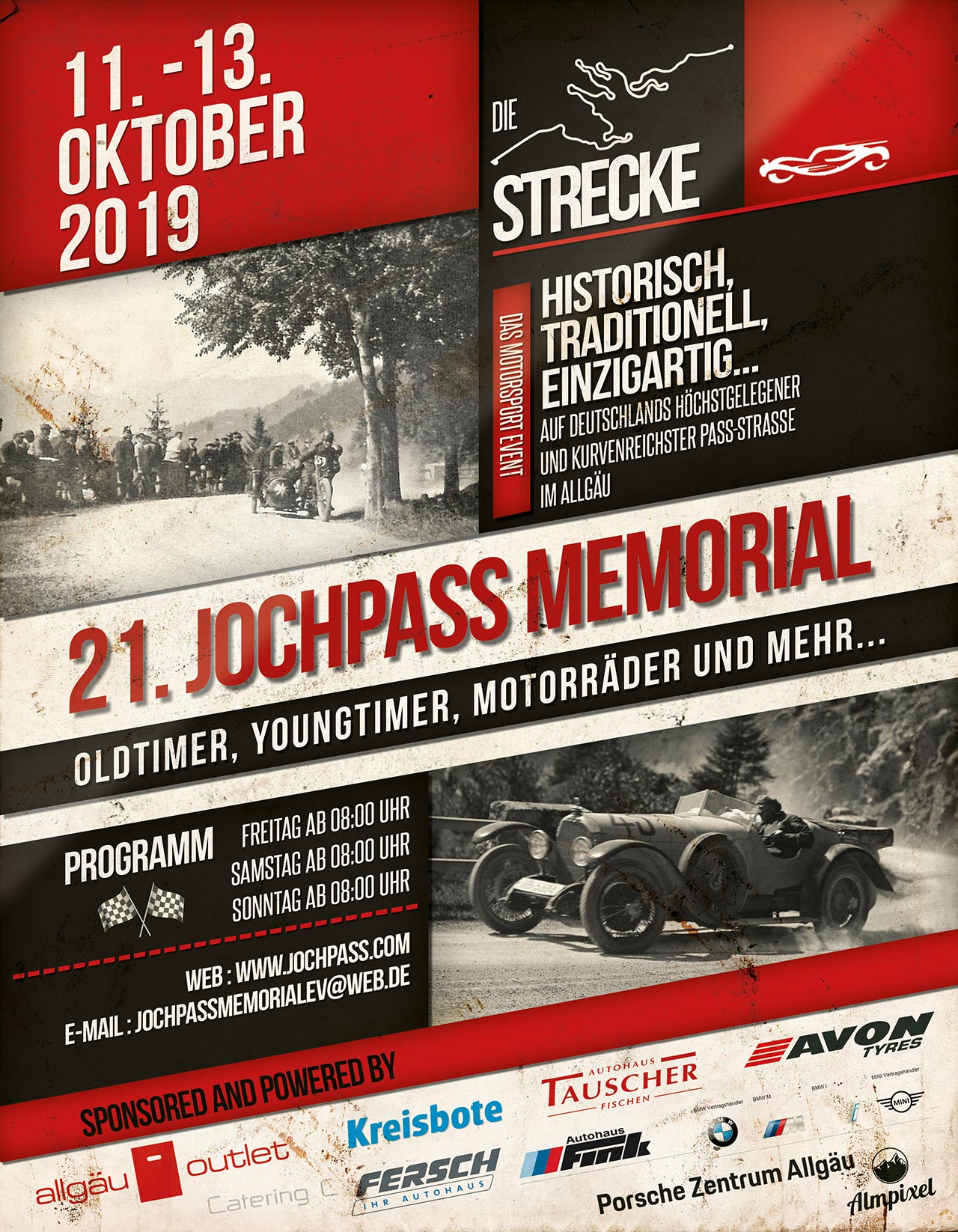 Jochpass Oldtimer Memorial 2019 - Jochpass Oldtimer Memorial