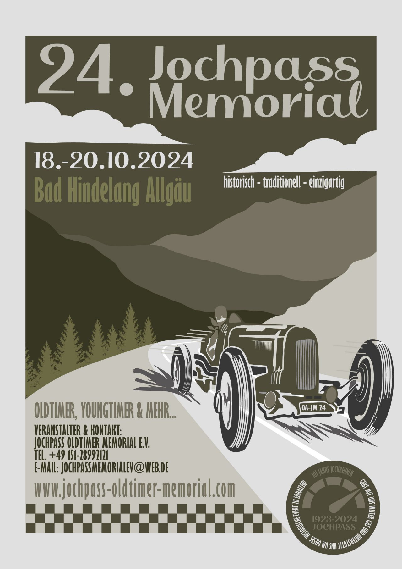 die offizielle Webseite - Jochpass Oldtimer Memorial