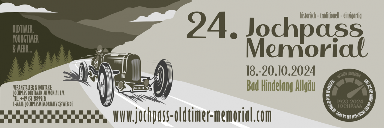 die offizielle Webseite - Jochpass Oldtimer Memorial