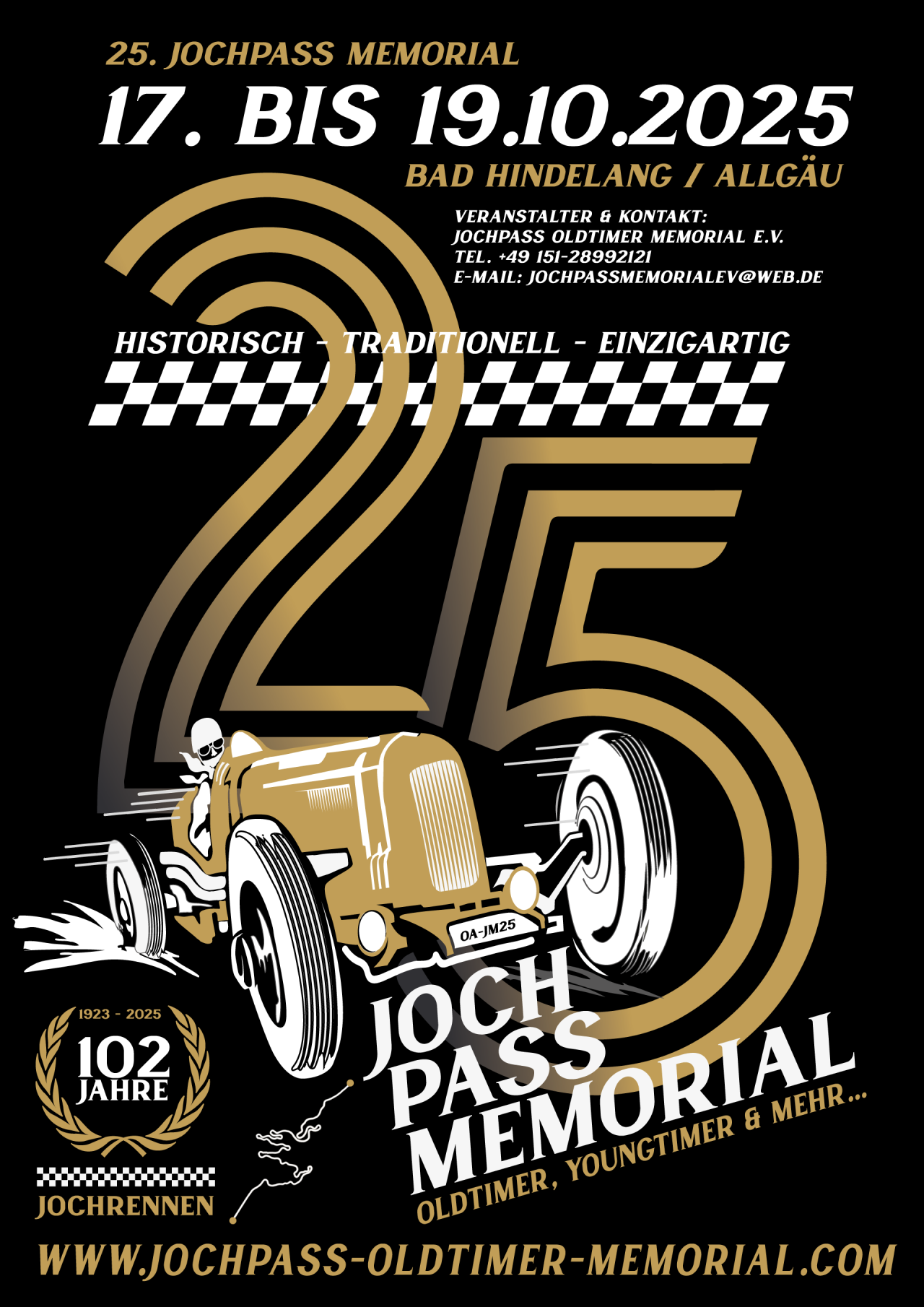 die offizielle Webseite - Jochpass Oldtimer Memorial